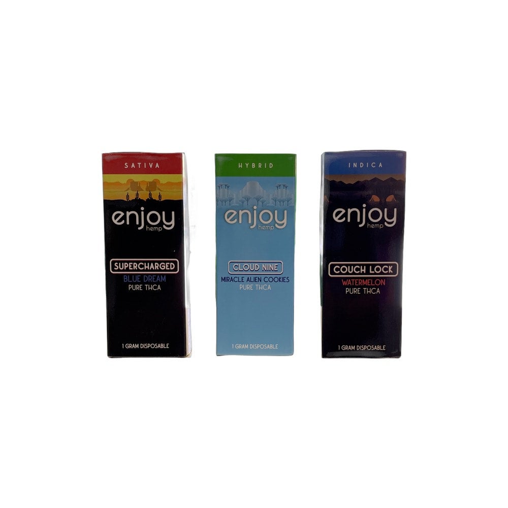 Enjoy THCA 1G Disposable Vape **see options | GREEN CROSS ATX