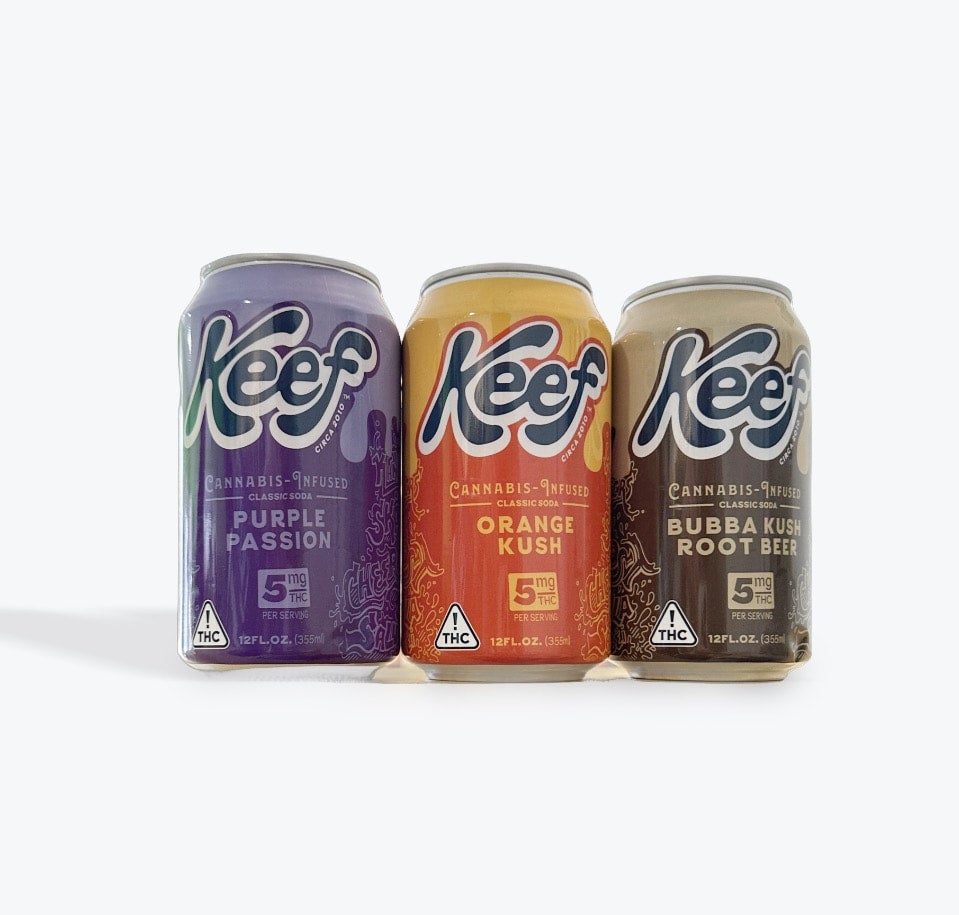 Keef - Cannabis Infused Classic Soda (5mg THC) *see options | GREEN ...